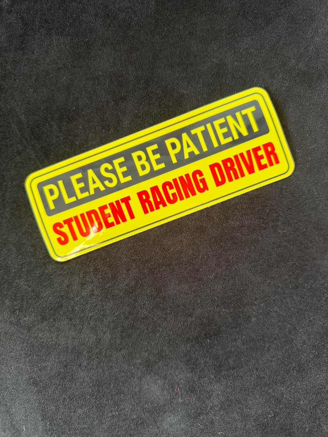 Student Racing Driver Sticker - Etsy