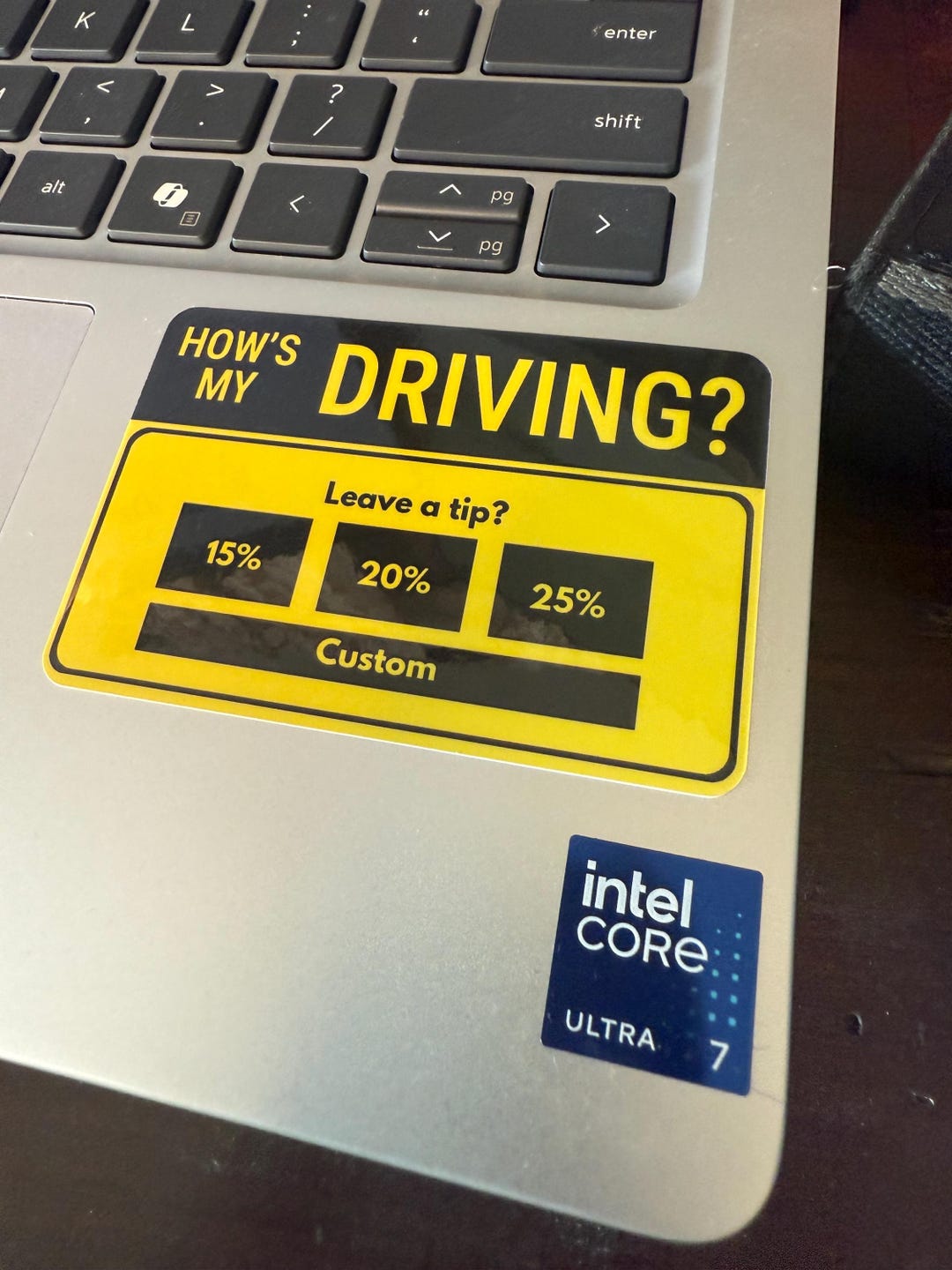 Funny "how's My Driving?" Tip Sticker - Car Decal, Laptop Humor - Etsy