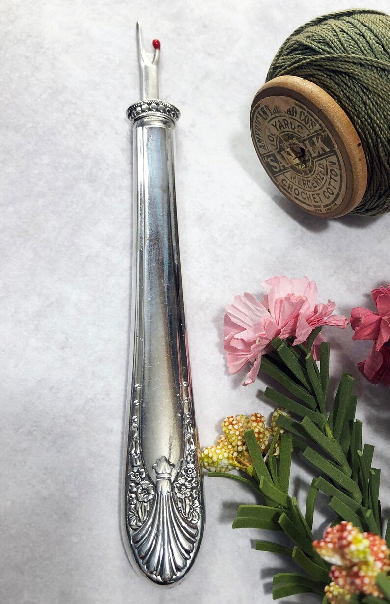 Vintage Silverplate Seam Ripper Sewing Notion Crafting Quilting Tool ...