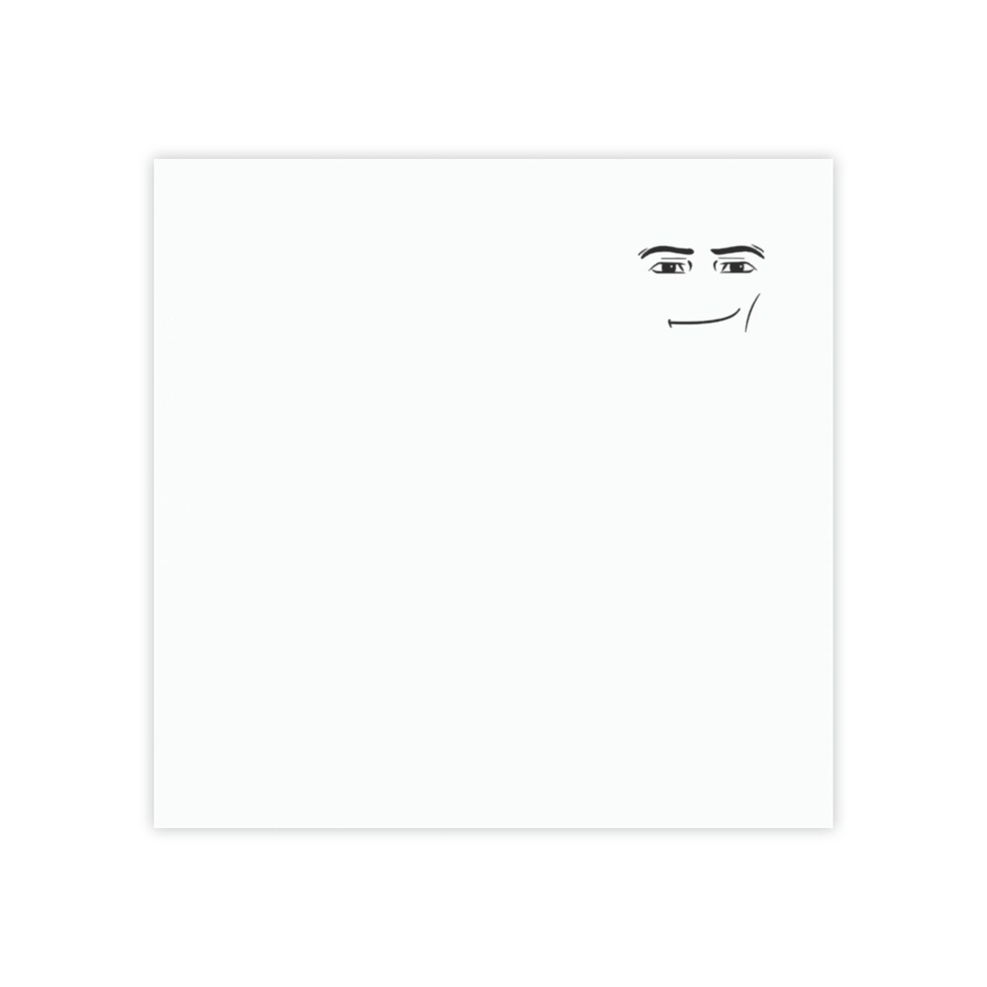 Robloxs Smirk Face Post-it® Note Pads - Etsy