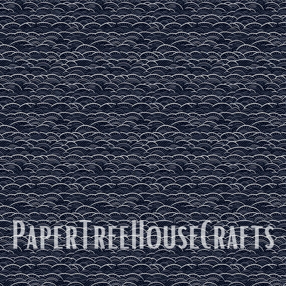 Japanese Inspired Scrapbook Paper Set Sashiko Pattern Digital Paper ...