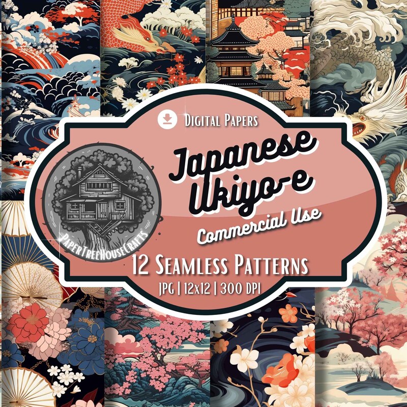 Japanese Designs - Etsy