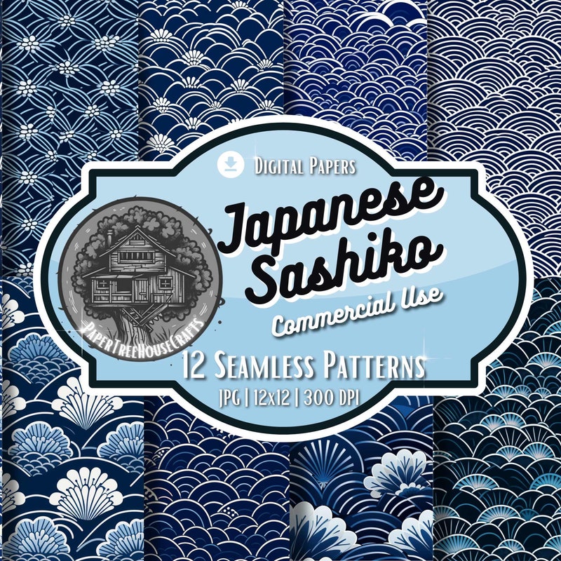 Sashiko Designs - Etsy