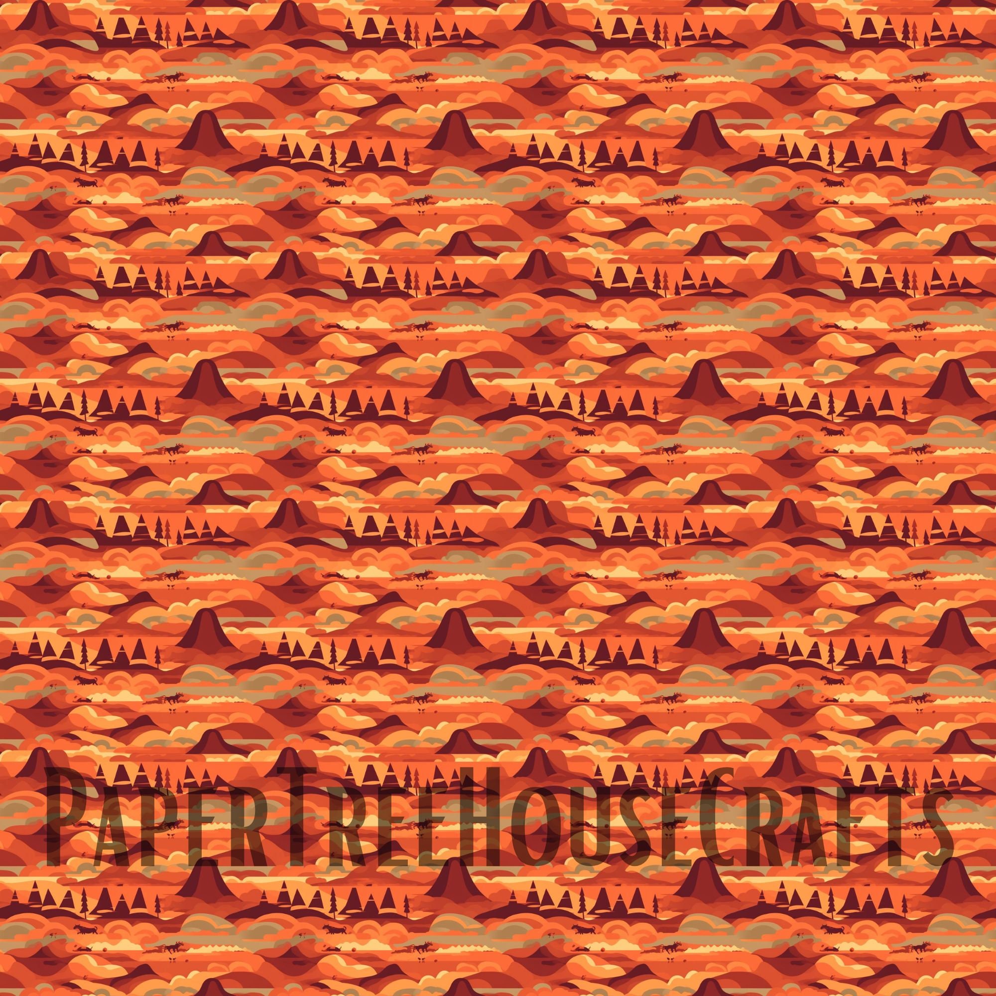 Vintage Cowboy Digital Paper Pack for Old West Scrapbooking - Etsy