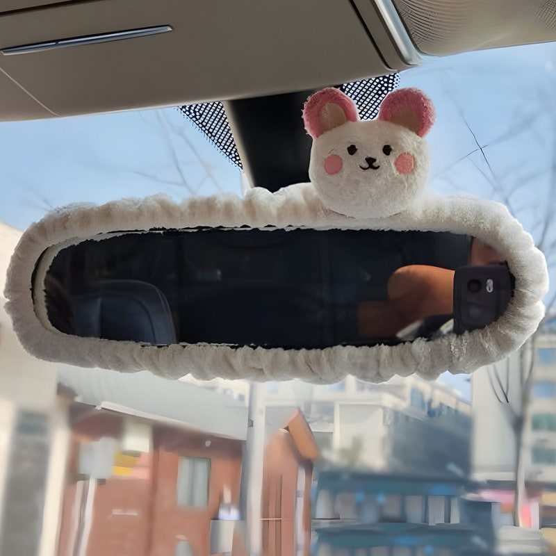 Rear View Mirror Cover - Etsy