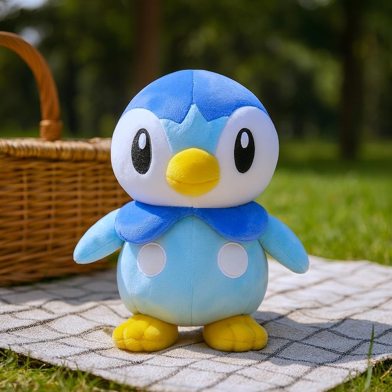 Pokemon Piplup Plushie, Cute Cartoon Plush Toy, Anime Plush Doll, Soft ...