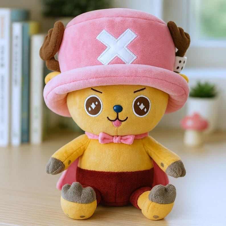 Chopper Plushie, One Piece Cute Plush Toy, Soft Anime Plush Doll ...