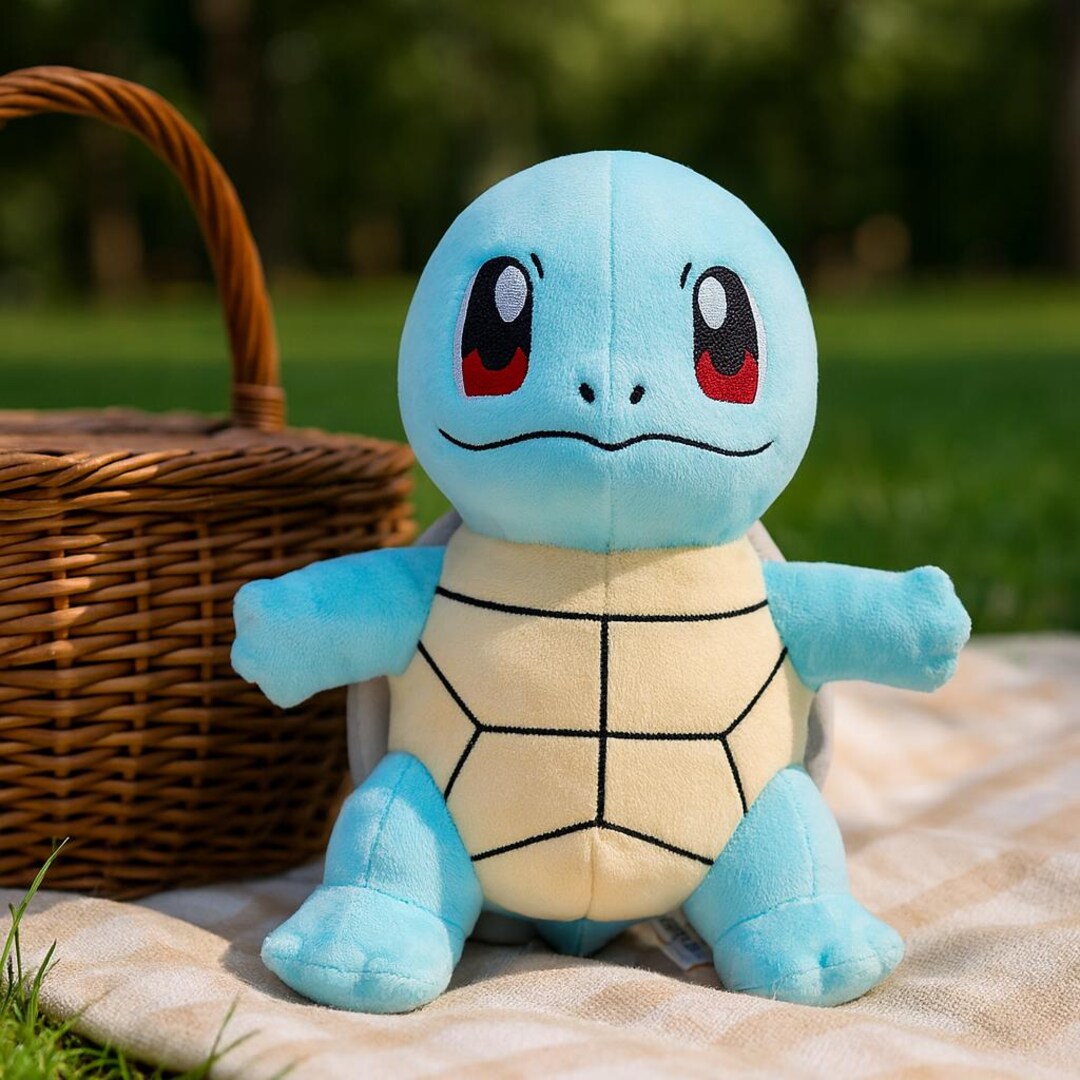 Squirtle Pokemon Plushie, Cute Cartoon Plush Toy, Soft Anime Plush Doll ...