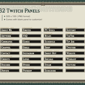 Animated Tears of the Kingdom Stream Package Bundle / Legend of Zelda ...