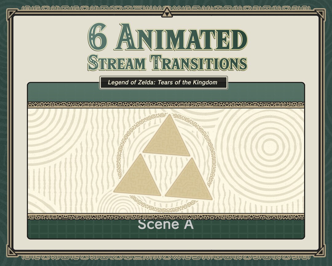 6 Zelda Stinger Transitions / Tears of the Kingdom / Legend of Zelda ...