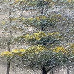 Original Abstract Forest Oil Painting on Canvas, Large Wall Art ...