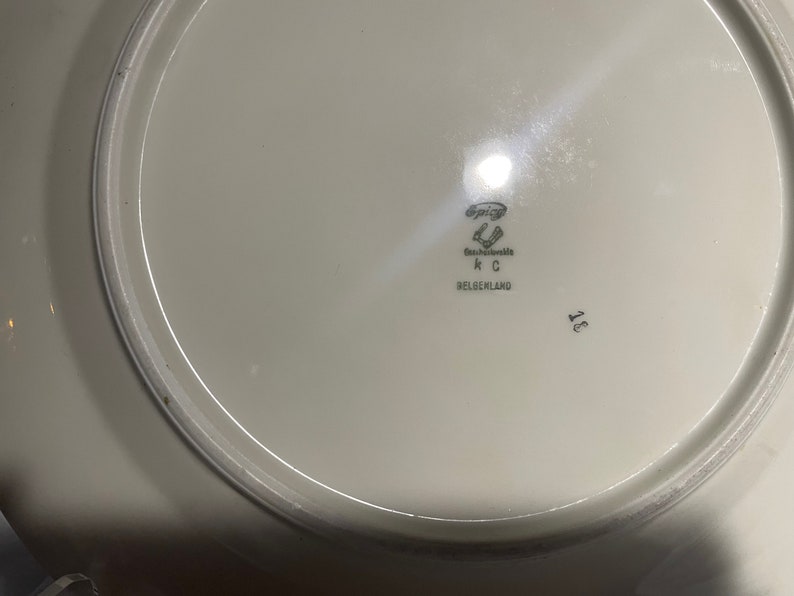 Vintage Epiag China Belgenland Pattern Rare and Discontinued Dinner ...