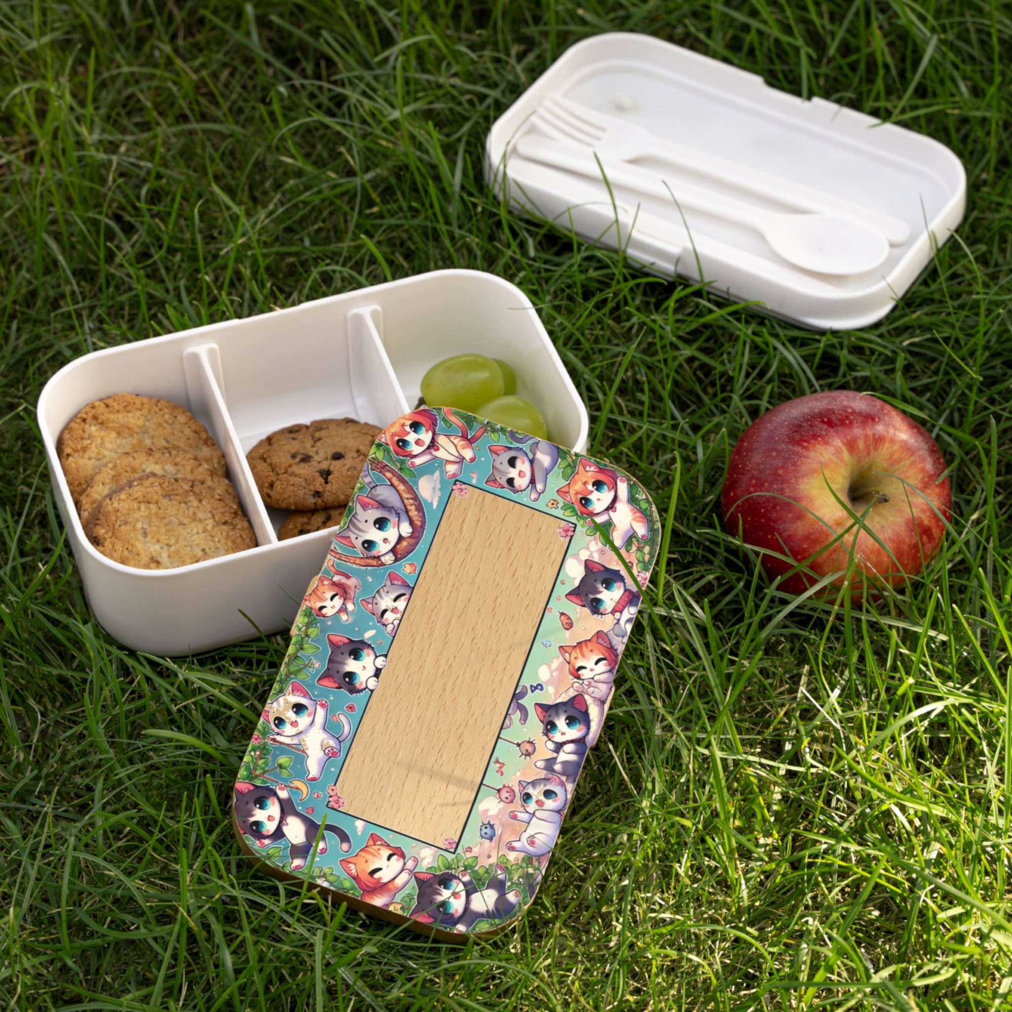 Anime Chibi Cat Bento Lunch Box - Etsy