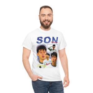 Son Heung-min T-shirt Graphic Tee Shirt 90s Style - Etsy
