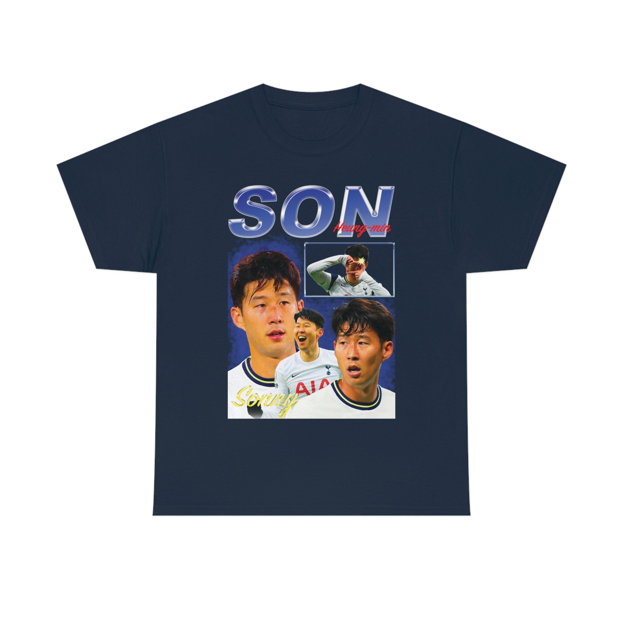 Son Heung-min T-shirt Graphic Tee Shirt 90s Style - Etsy