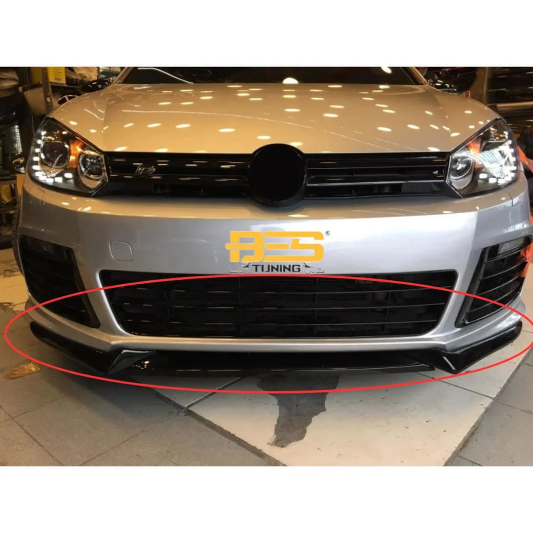 3 Pcs Front Bumper Lip for Volkswagen Golf 6 R Body Kit Car Accessories ...