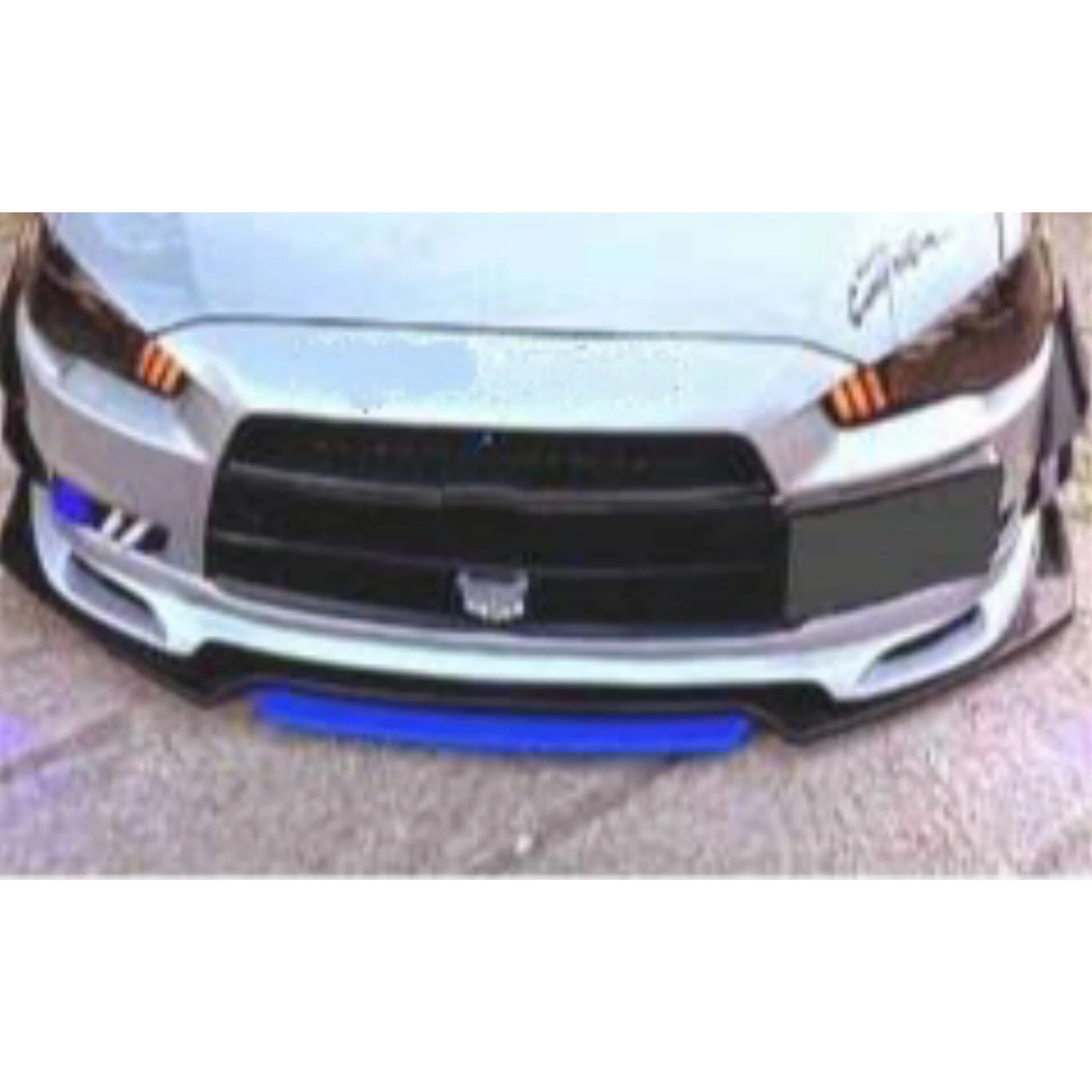 4 Pcs Front Bumper Lip for Mitsubishi Lancer Body Kit Car Accessories ...