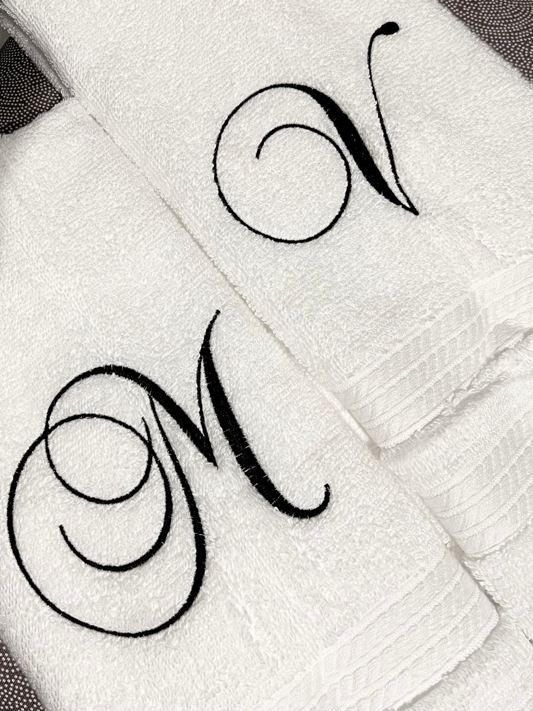 CUSTOM EMBROIDERED TOWELS - Etsy