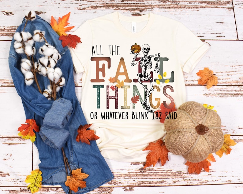 All the Fall Things Png - Etsy