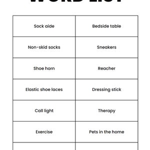 Speech Therapy- Group or Individual Fall Safety BINGO - Etsy