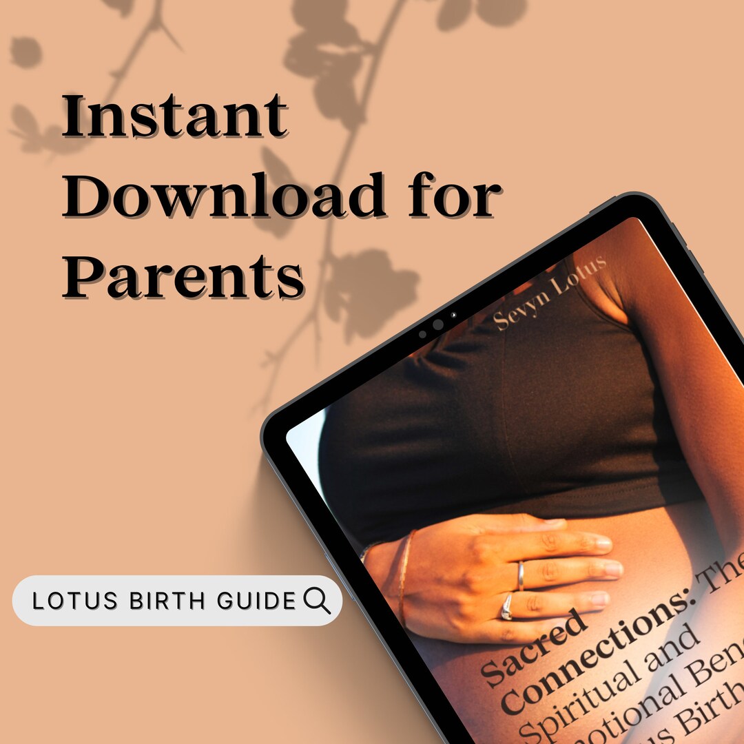 Lotus Birth Sacred Connections: the Spiritual and Emotional - Etsy