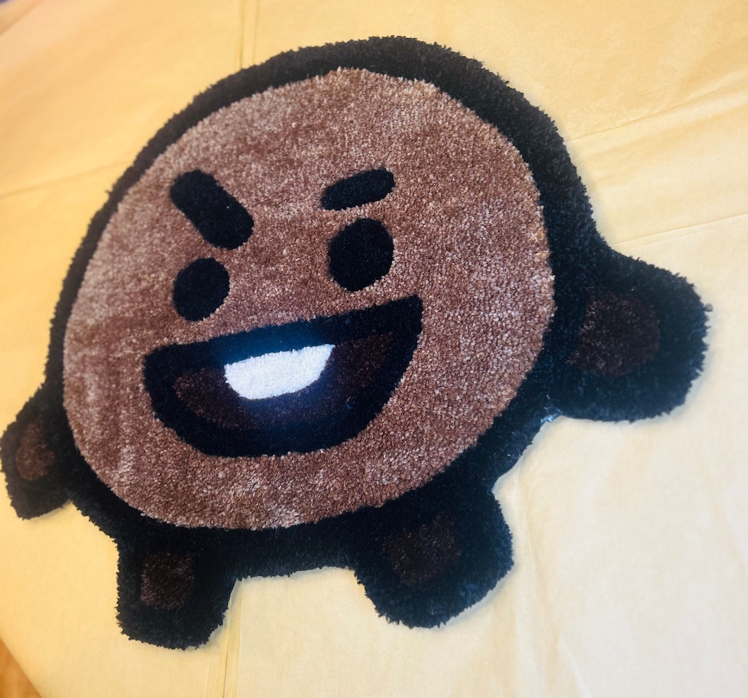 BT21 SHOOKY TUFTED RUG Bt21 Merch Bts Merch Shooky Decor - Etsy