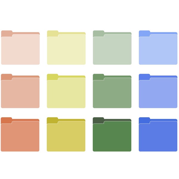 Windows 11 Folder Icons - Etsy