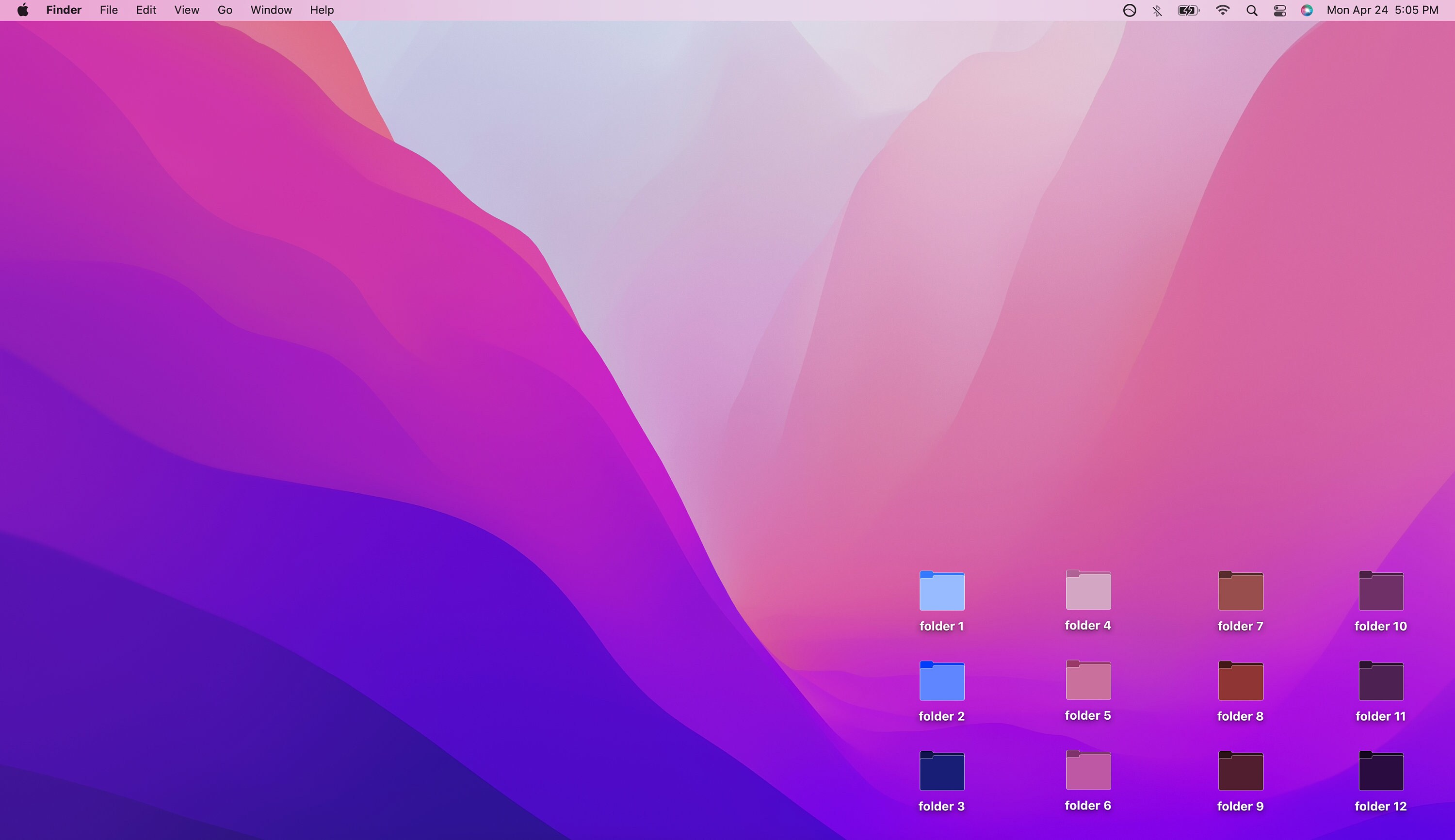 Desktop Folder Icons | Mac OS Monterey - Etsy