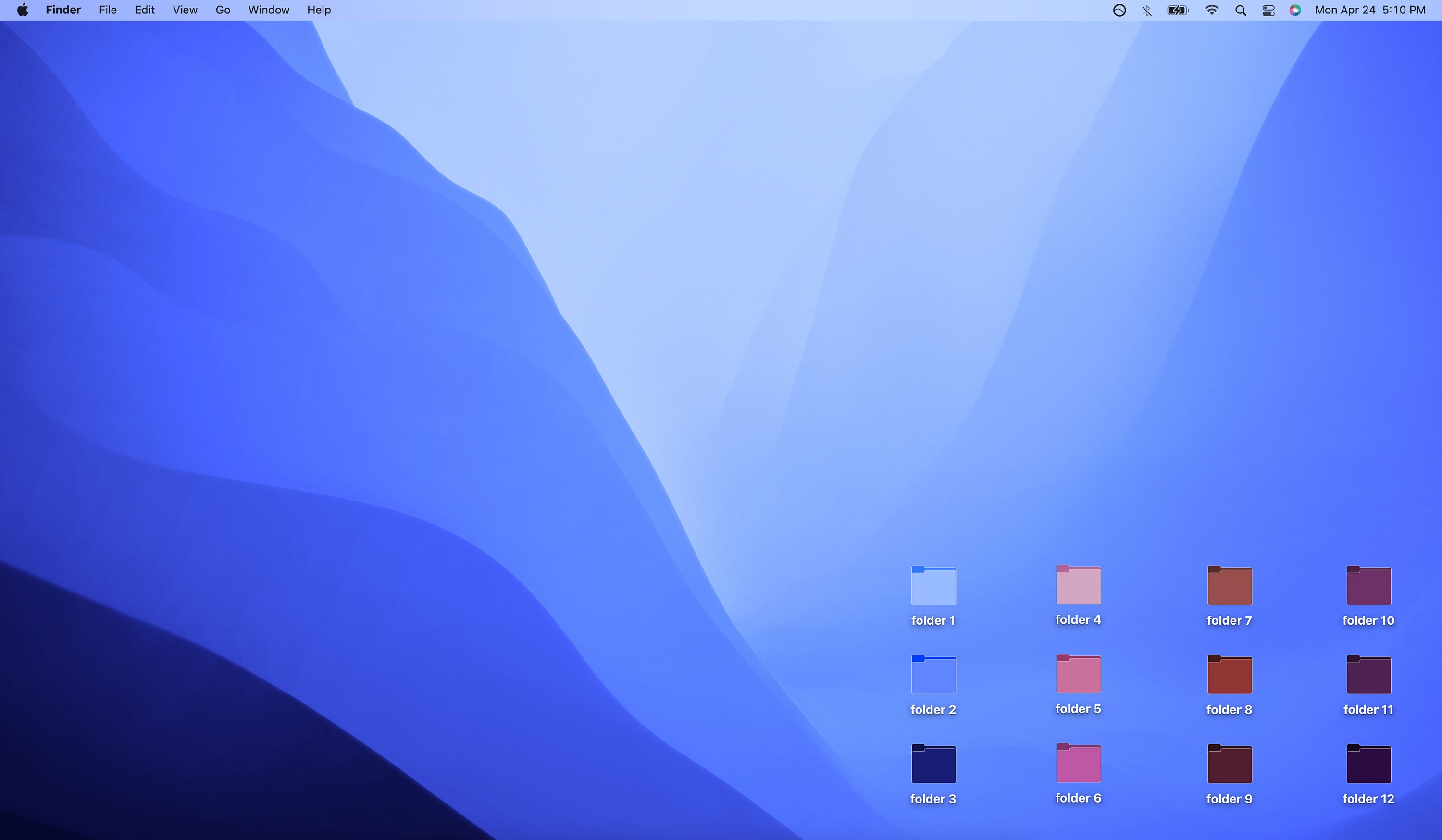 Desktop Folder Icons | Mac OS Monterey - Etsy