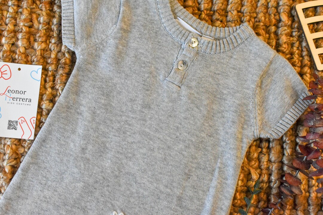 Baby Boy Knitted Set Gray Traditional Baby Clothes Spanish Clothing ...