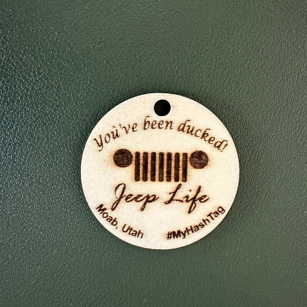 Jeep Duck Tags - Etsy