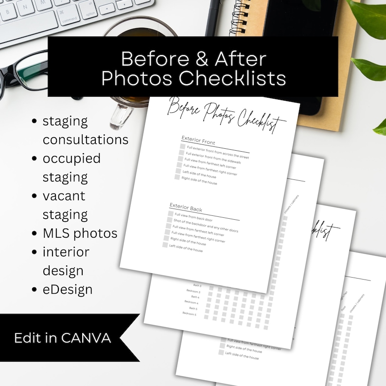 Checklist of Before & After Photos Needed | for Home Stagers | Occupied ...