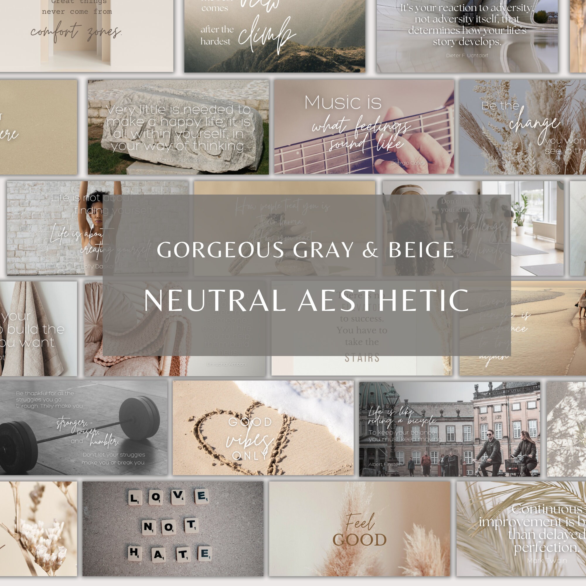 Inspirational & Motivational Quotes Linkedin Posts | Canva Templates ...