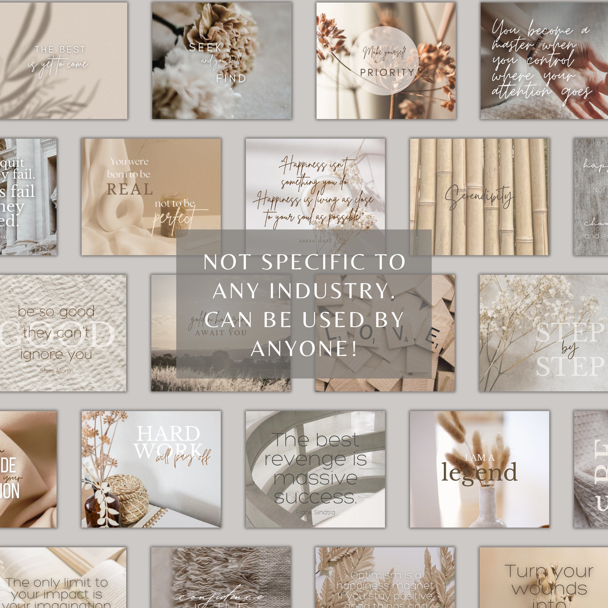 Inspirational & Motivational Quotes Facebook Posts | Canva Templates ...