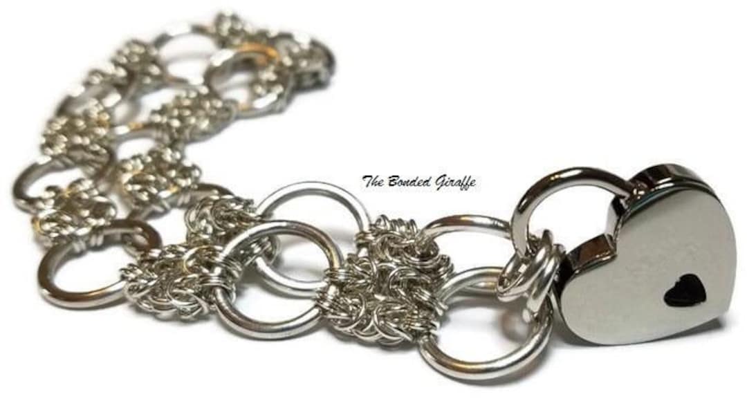 Sterling Silver Collar, Bdsm, Locking Collar, Choker, Discrete Collar ...