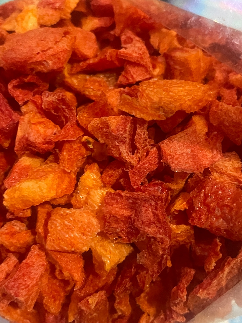 Freeze Dried Pimiento Peppers: Organic Roasted Sweet Diced Pimento ...