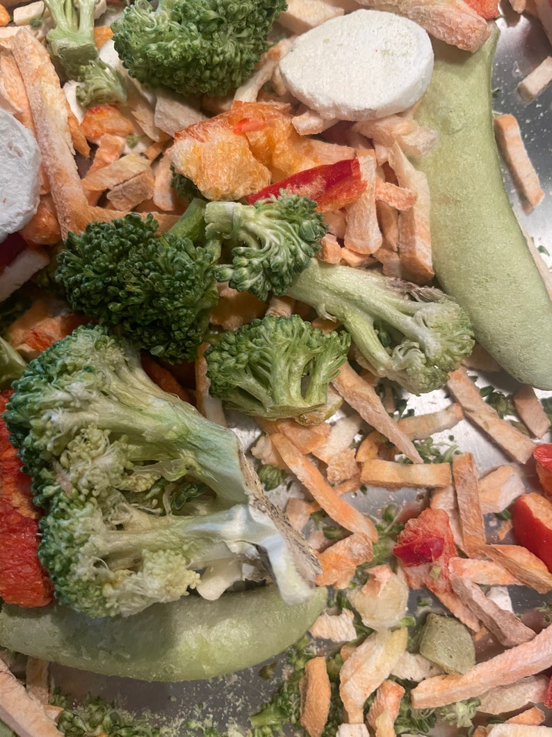 Freeze Dried Mixed Vegetables - Ready to Use Shelf Stable Stir Fry ...