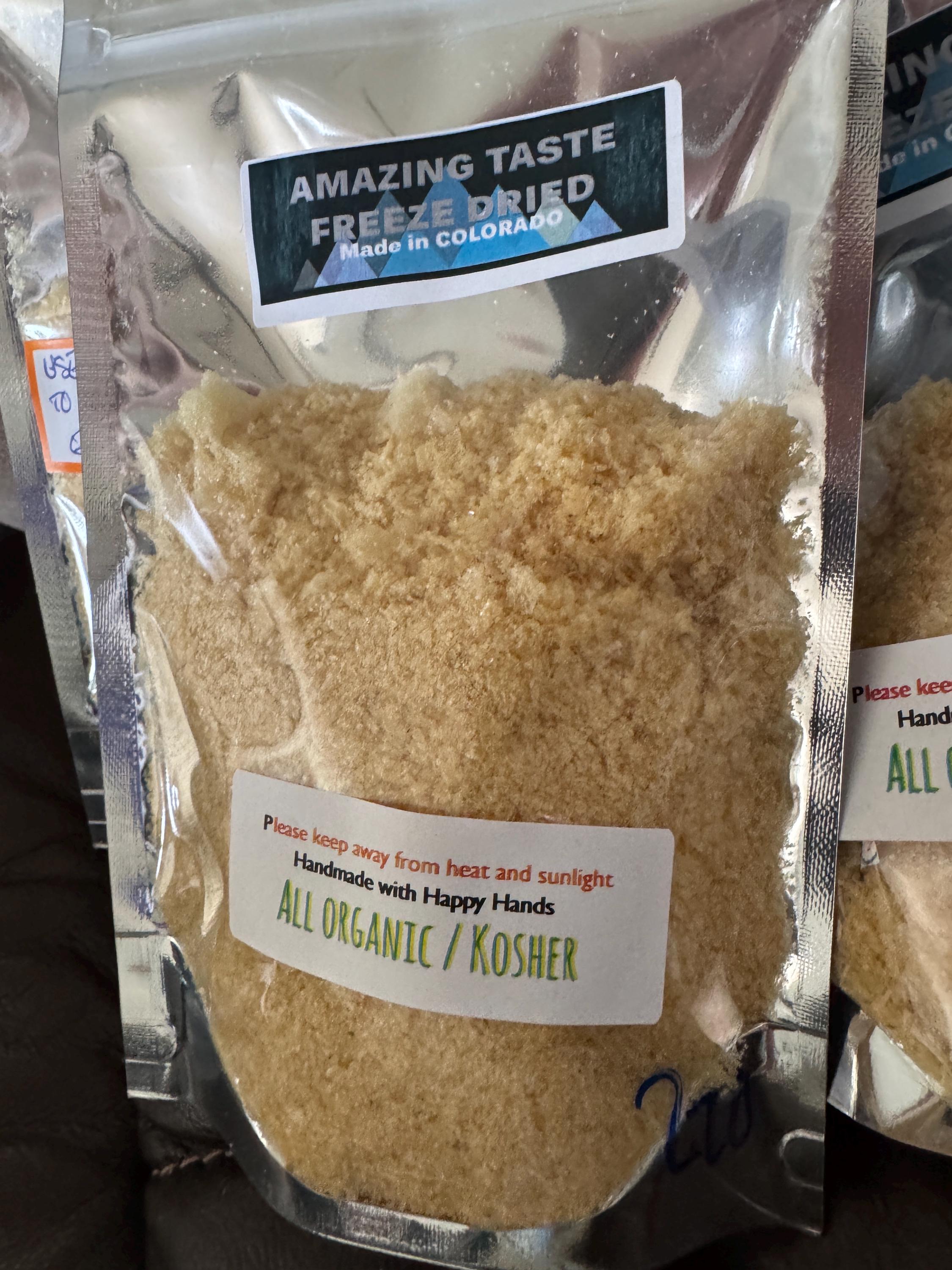 Organic Freeze Dried Chicken Bone Broth: Natural Gelatin Broth - Etsy