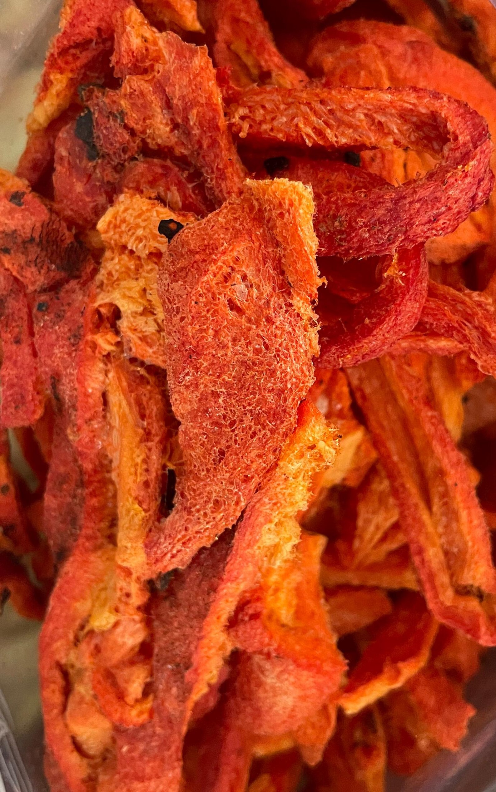 Freeze Dried Roasted, Peeled Organic Red Bell Pepper: Organic Shelf ...