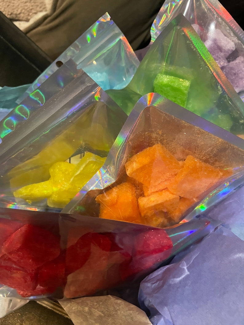 Rainbow Freeze Dried Jello Bites Gift Box - Mixed Flavors - Etsy