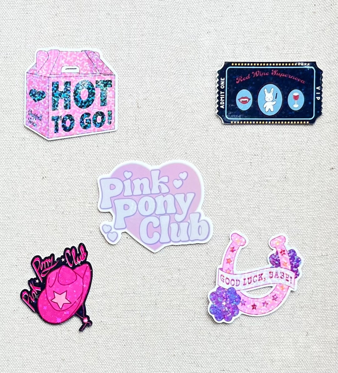 Chappell Roan Stickers Pink Pony Club Sticker - Etsy