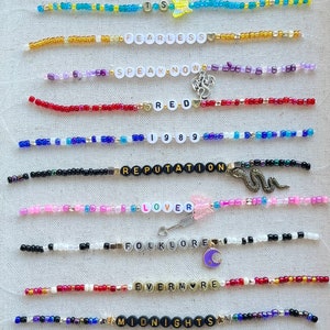 Taylor Swift Bracelets Folklore Bracelet 1989 Bracelet Reputation ...