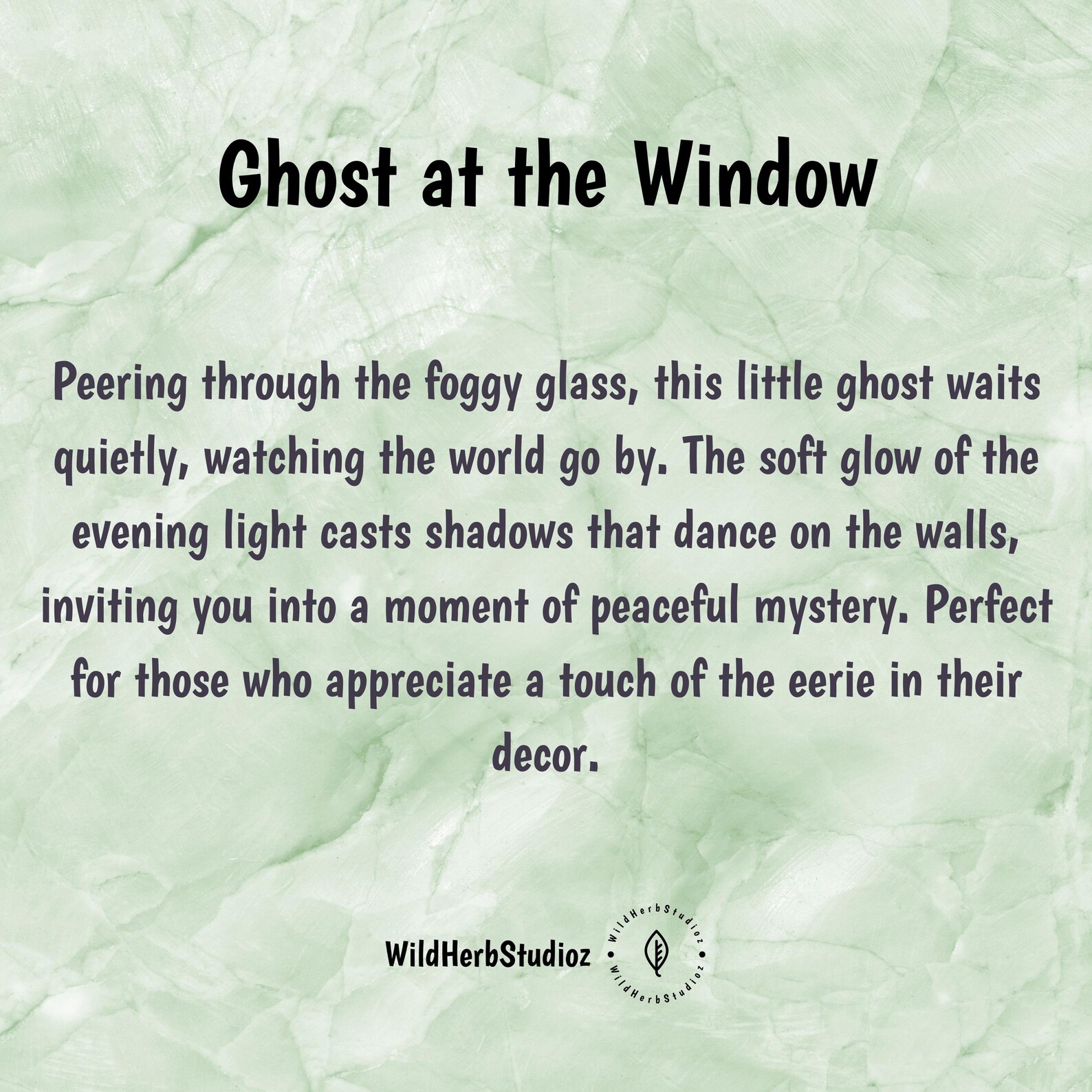 Spooky Ghost at the Window Vintage Art Print: Halloween Decor (digital ...