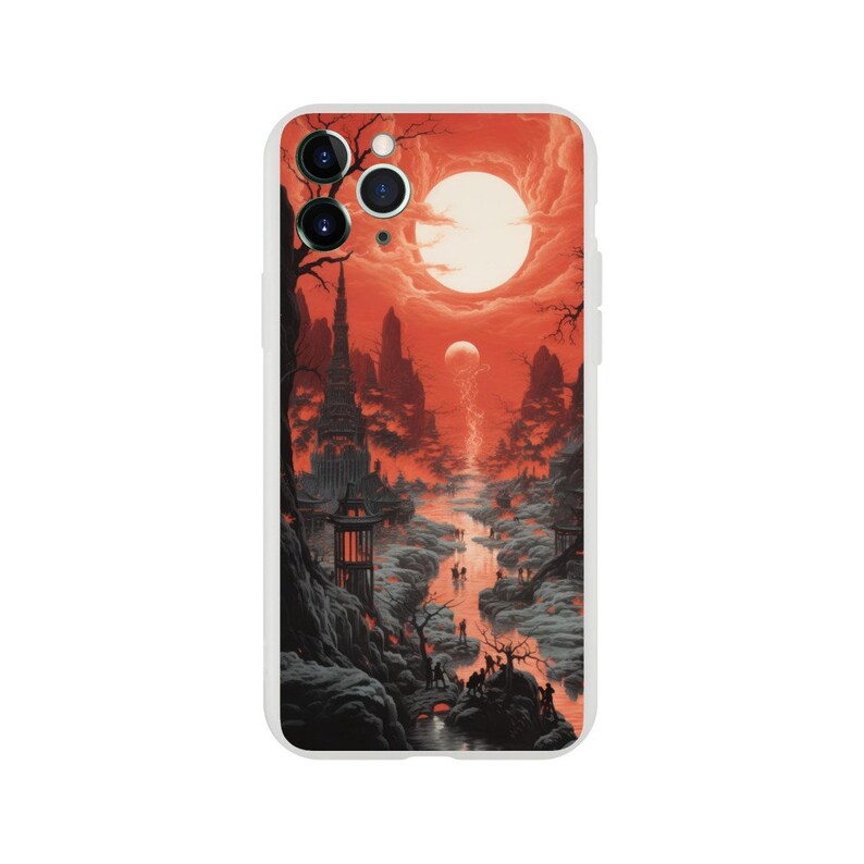 Sun and Moon Mystical Gothic Valley Phone Case Dark Dusky Cult - Etsy