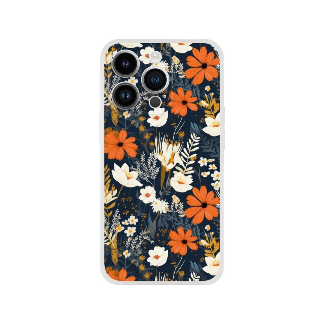 Cottagecore Boho Flowers Painting Phone Case | Vintage Classic Floral ...
