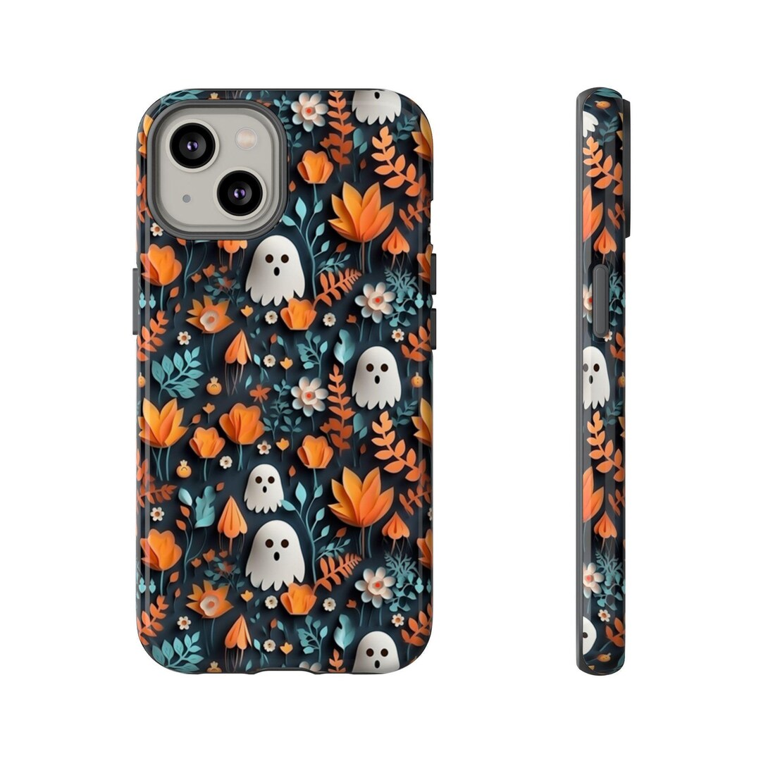 Halloween Ghost Phone Case 3D Papercraft | iPhone 16 15 14 13 12 Pro ...