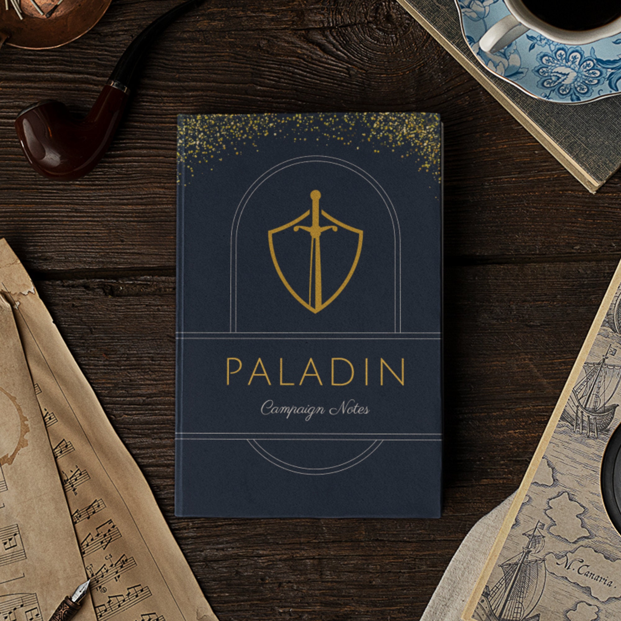 D&D Paladin Class Notebook Dungeons and Dragons Spell Book Journal ...