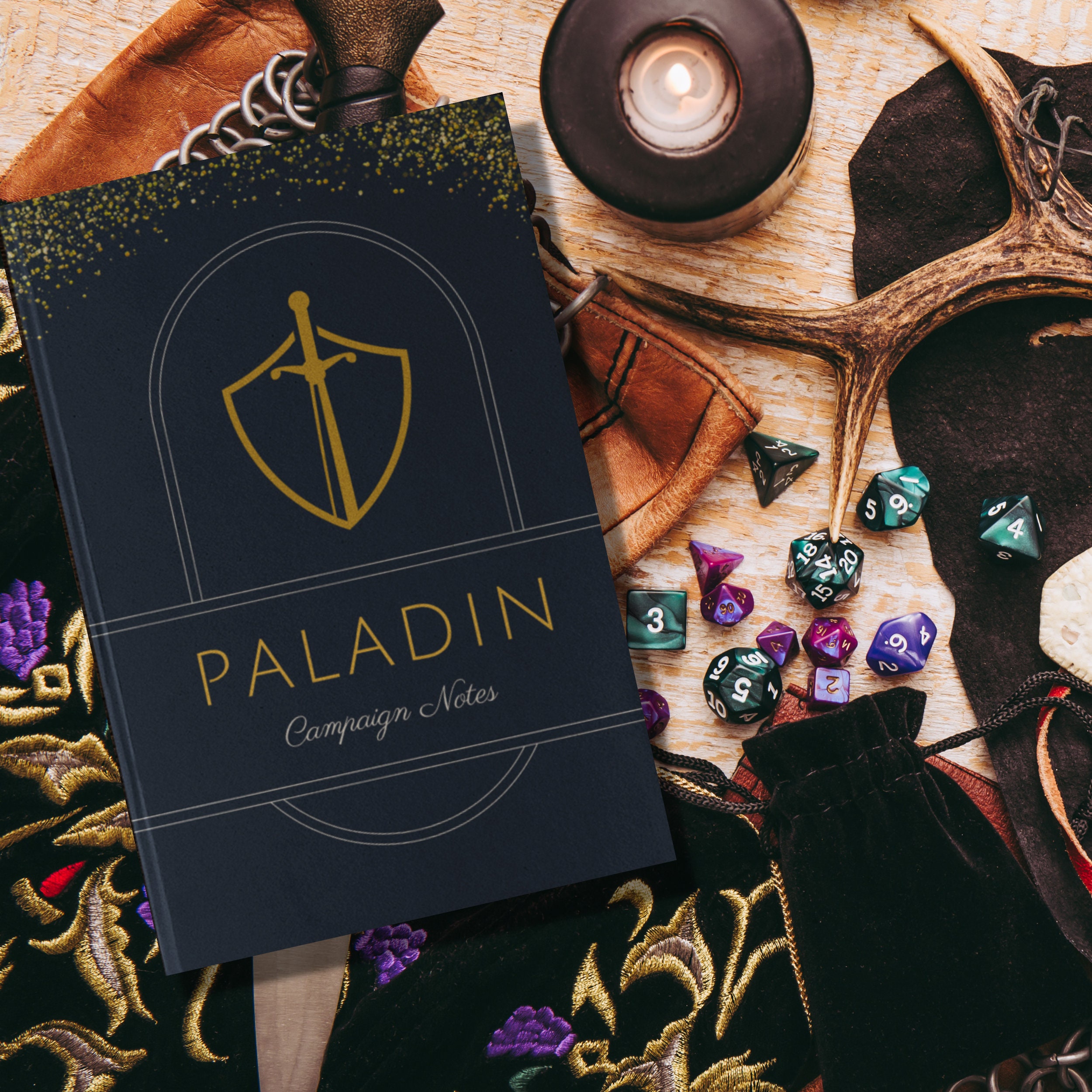 D&D Paladin Class Notebook Dungeons and Dragons Spell Book Journal ...