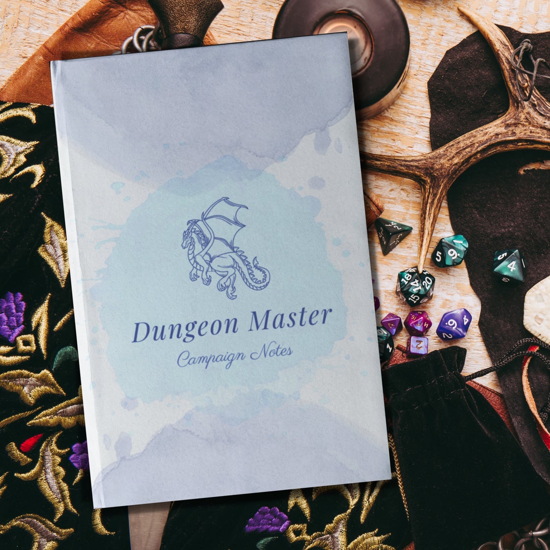 D&D Dungeon Master Notebook | Campaign Planner Journal | Hardcover Dnd ...