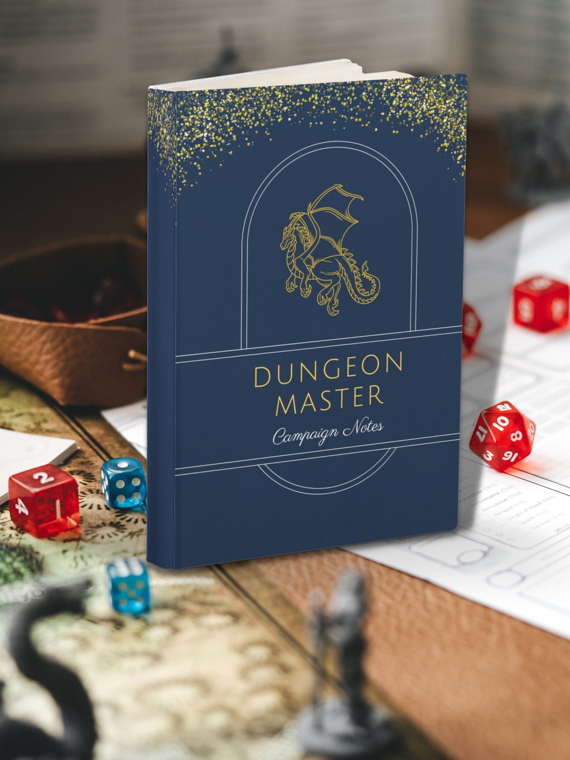 DM Hardcover Journal D&D Dungeon Master Notebook Dungeons and Dragons ...